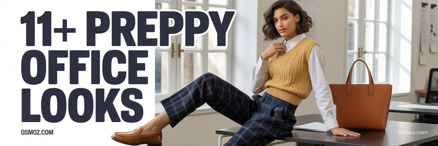 11+ Stylish Preppy Office Outfits You'll Love