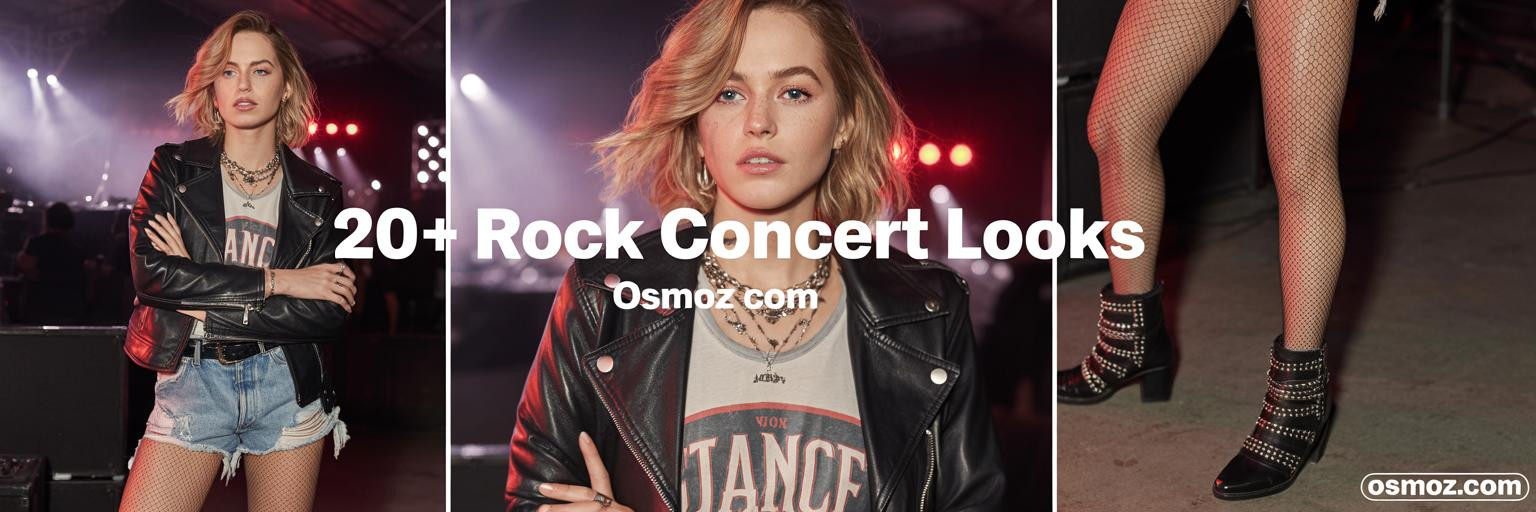 20+ Stunning Rock Concert Outfit Ideas You'll Love