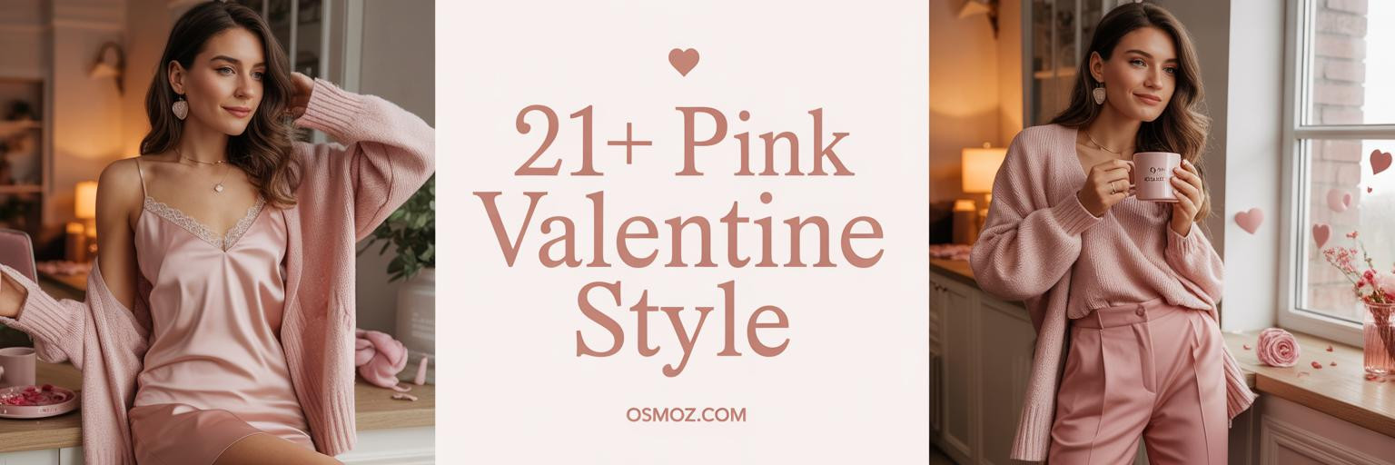 21+ Stunning Pink Valentine's Outfit Ideas You'll Love