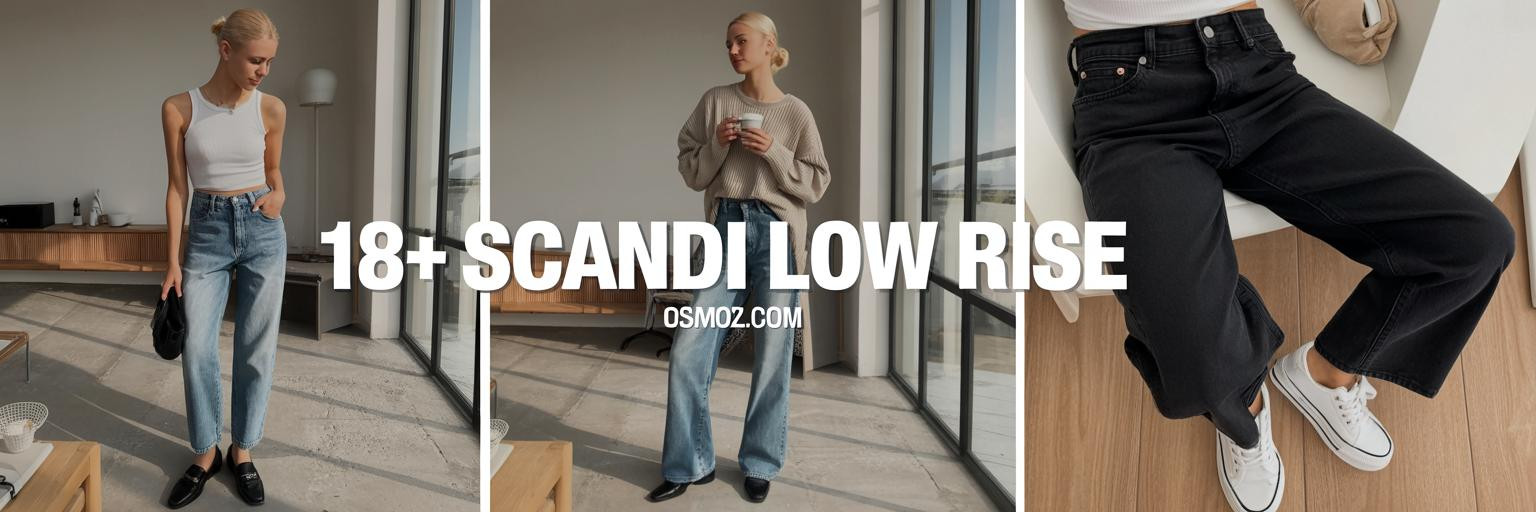 18+ Low Rise Jeans Outfit Ideas with Scandi Edge