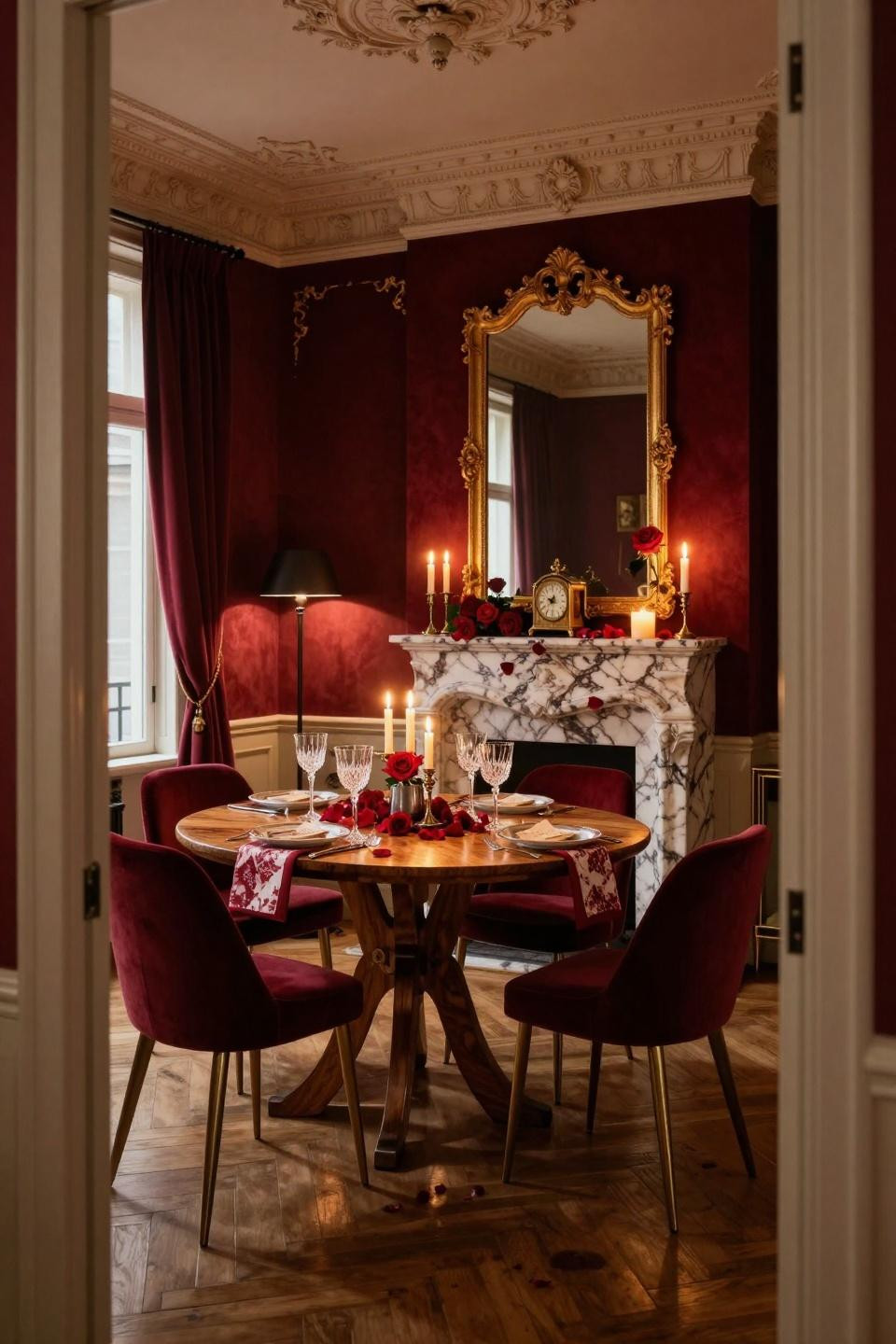 13+ Valentines Day Decorations Restaurant Interiors Wrapped in ...