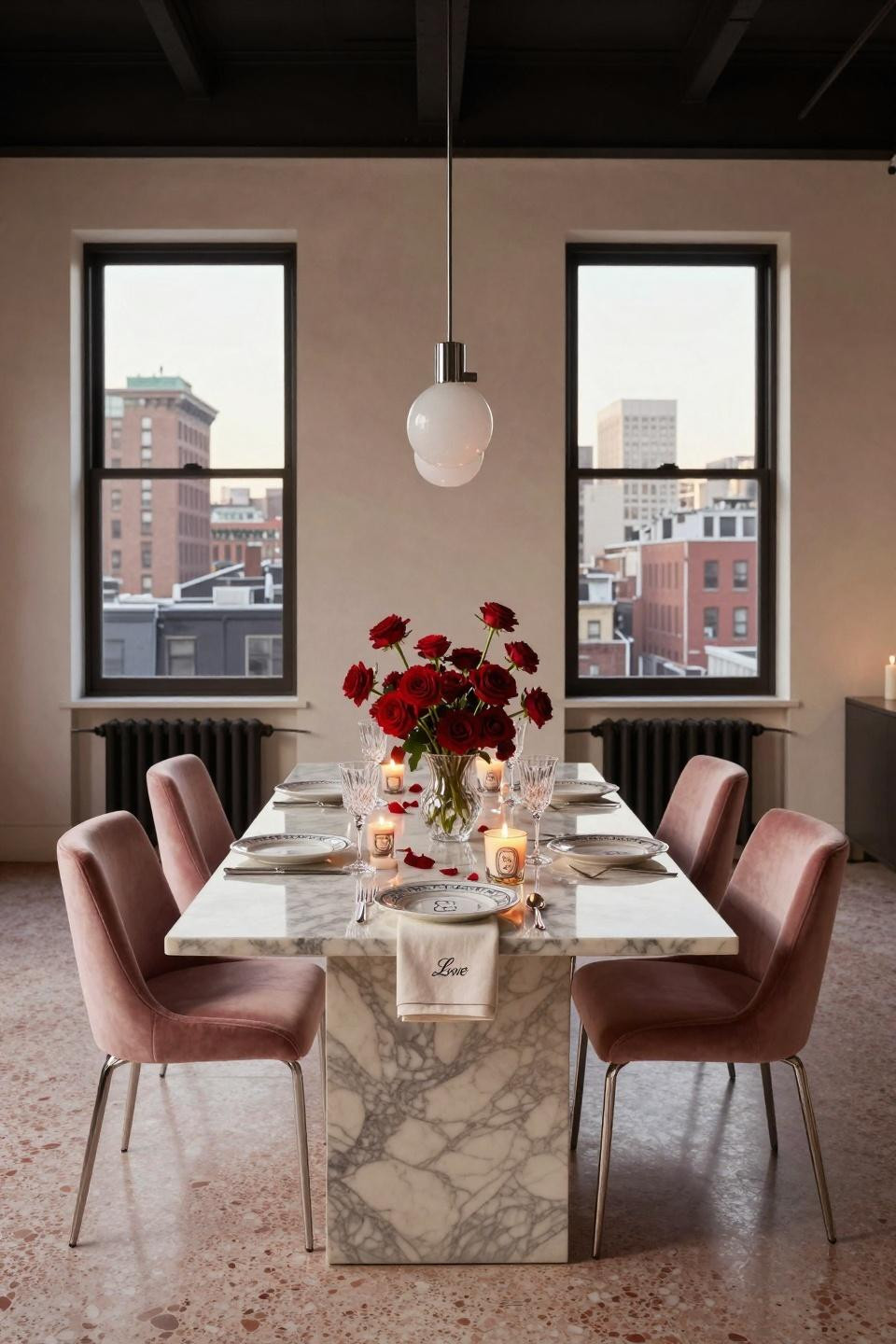 13+ Valentines Table Decor Ideas for Romantic Candlelit Dining