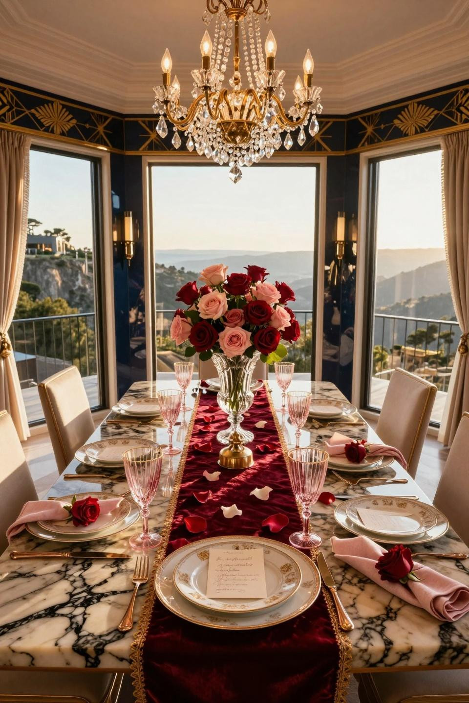 13+ Valentines Table Decor Ideas for Romantic Candlelit Dining