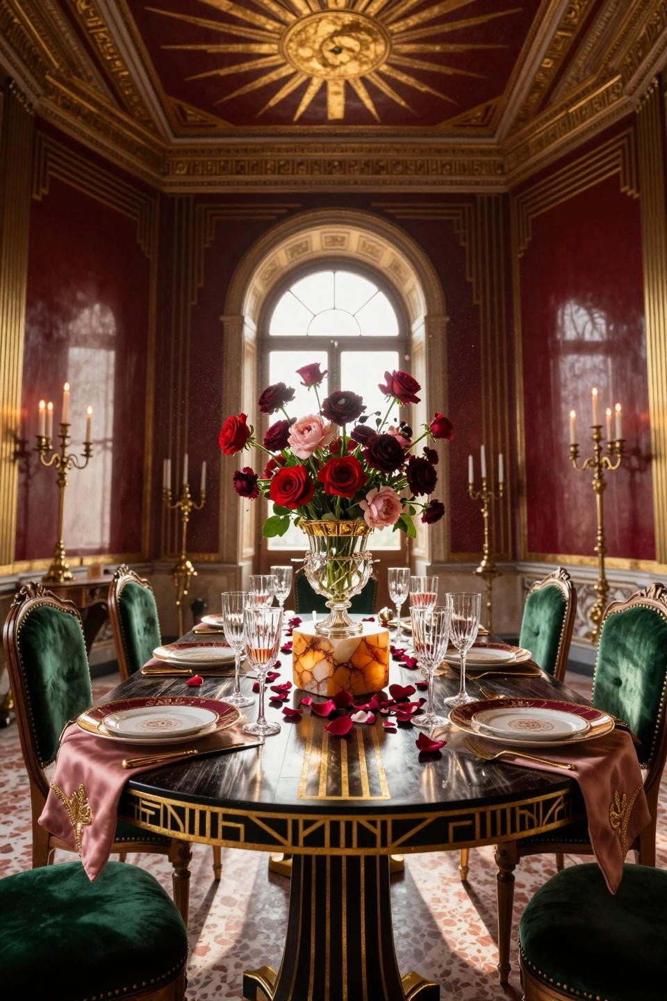 24+ Valentine Tablescape Ideas for Romantic Candlelit Dining