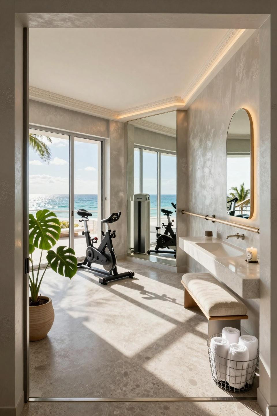23+ Mini Gym at Home Ideas for Light-Filled Workout Spaces