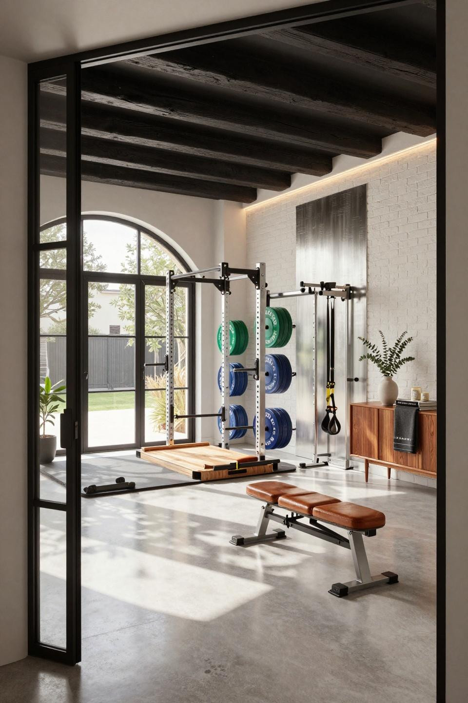 25+ Half Garage Gym Ideas for a Sleek Workout Space