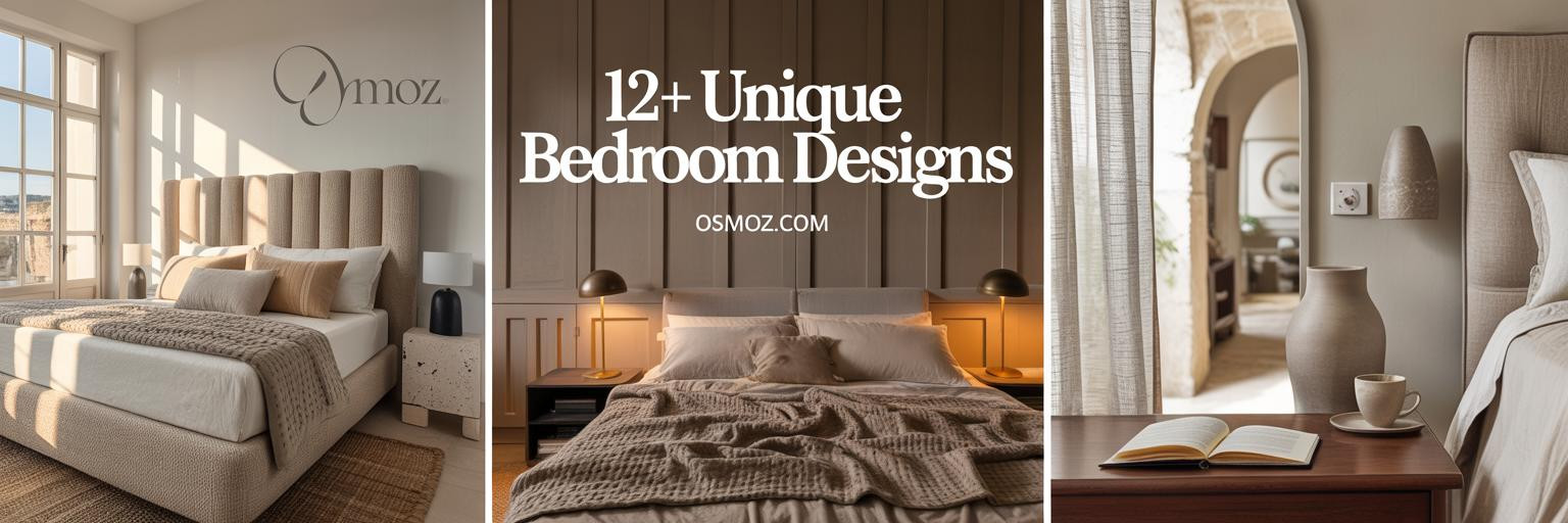 12+ Unique Bedroom Design Ideas That Redefine Modern Luxury