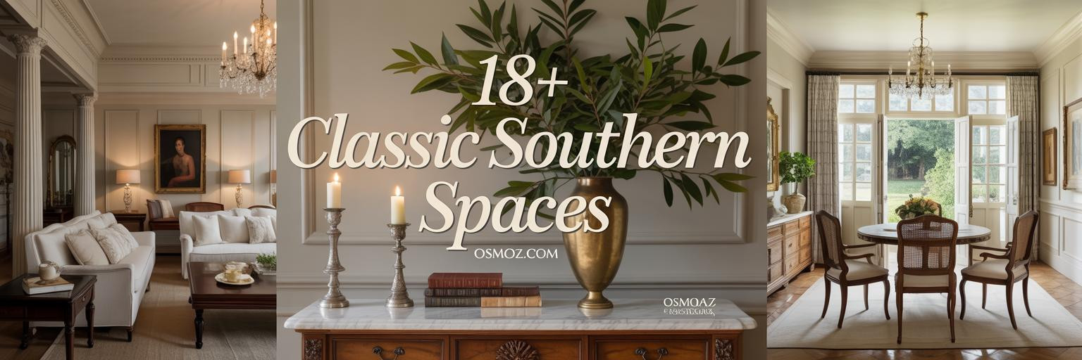 18+ Classic Southern Home Decor Spaces Full of Grace