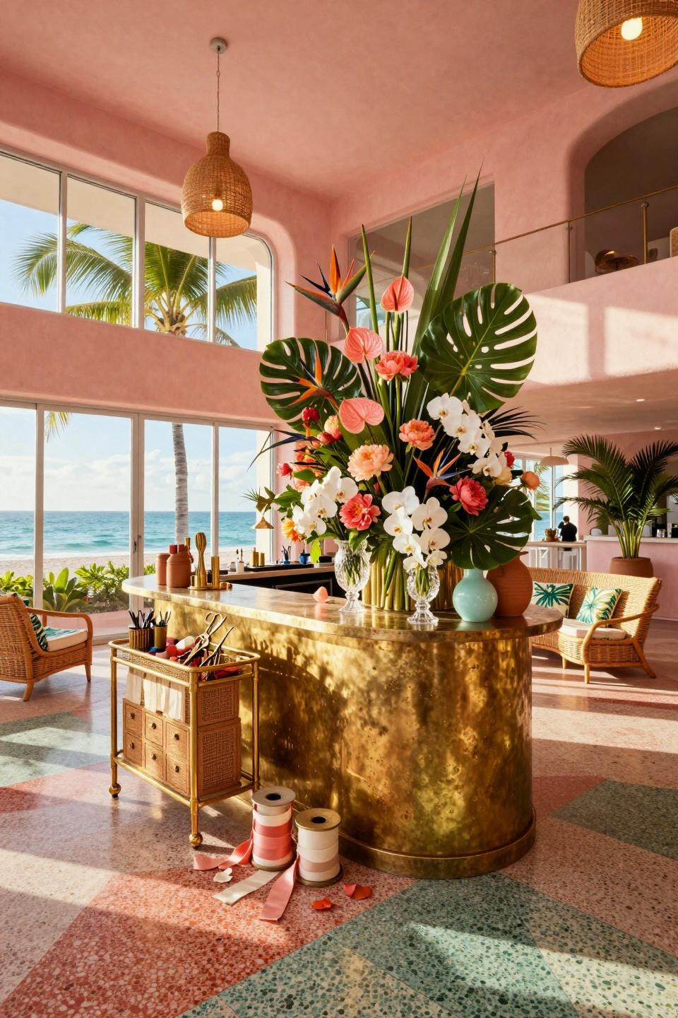 13+ Bloom Bar Spaces That Redefine Floral Luxury