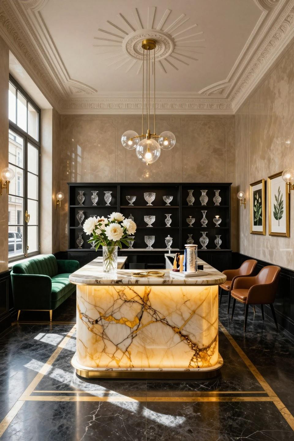 17+ Flower Bar Ideas for a Light-Filled Bouquet Studio