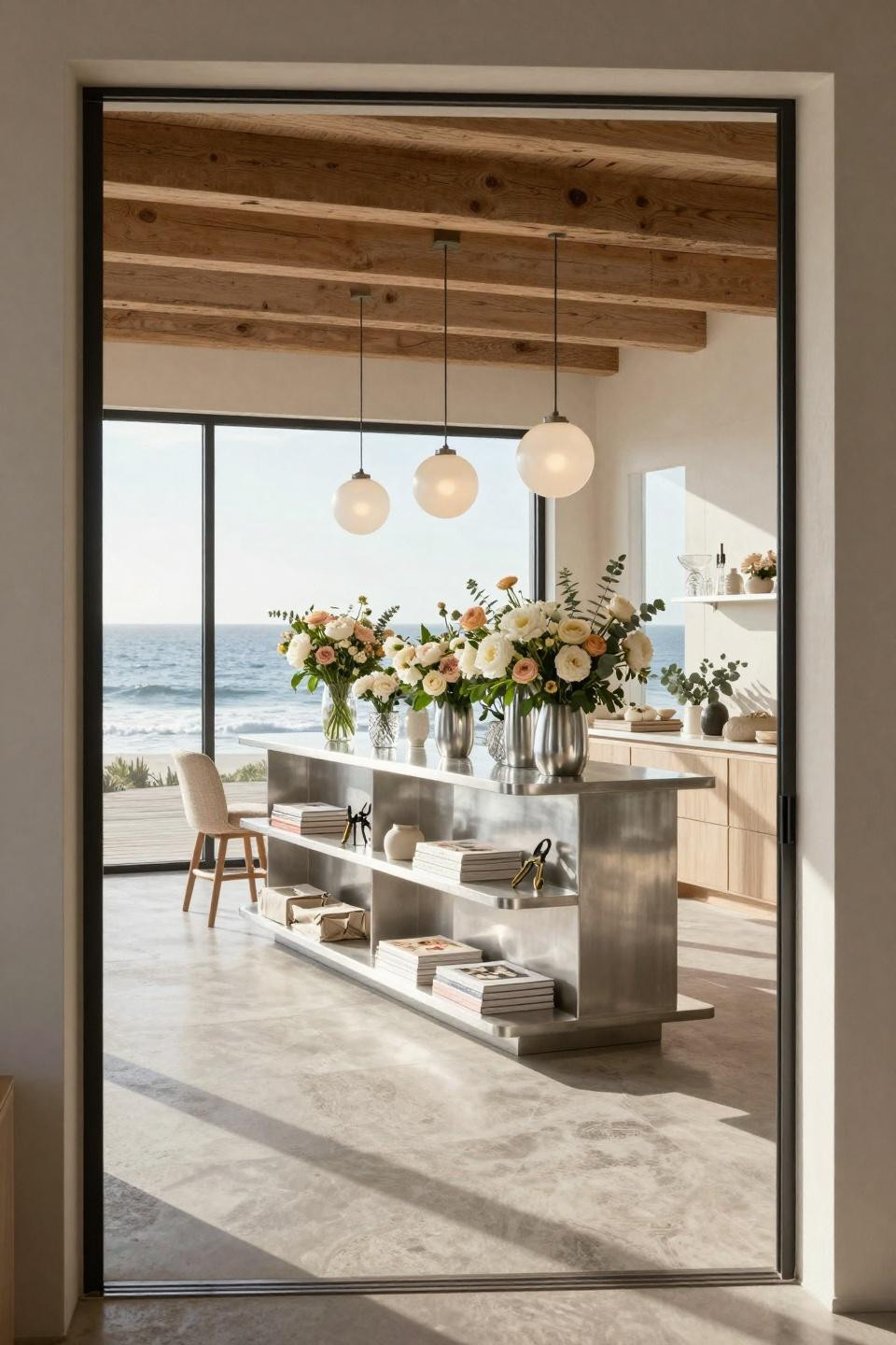 17+ Flower Bar Ideas for a Light-Filled Bouquet Studio