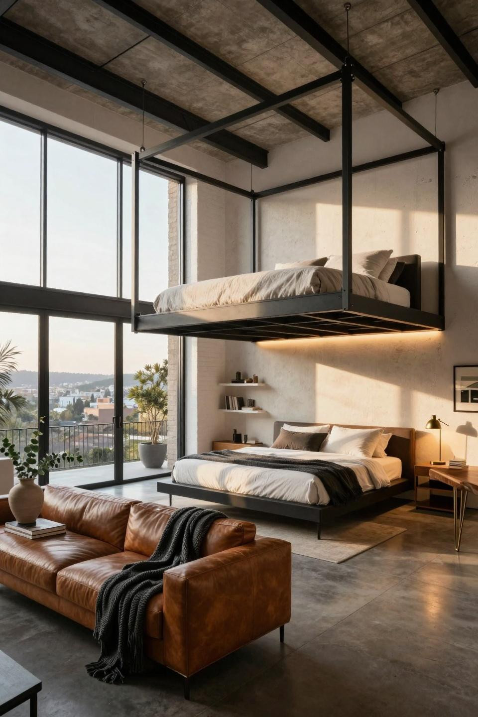 18+ Modern Loft Bed Ideas for Elevated Urban Living