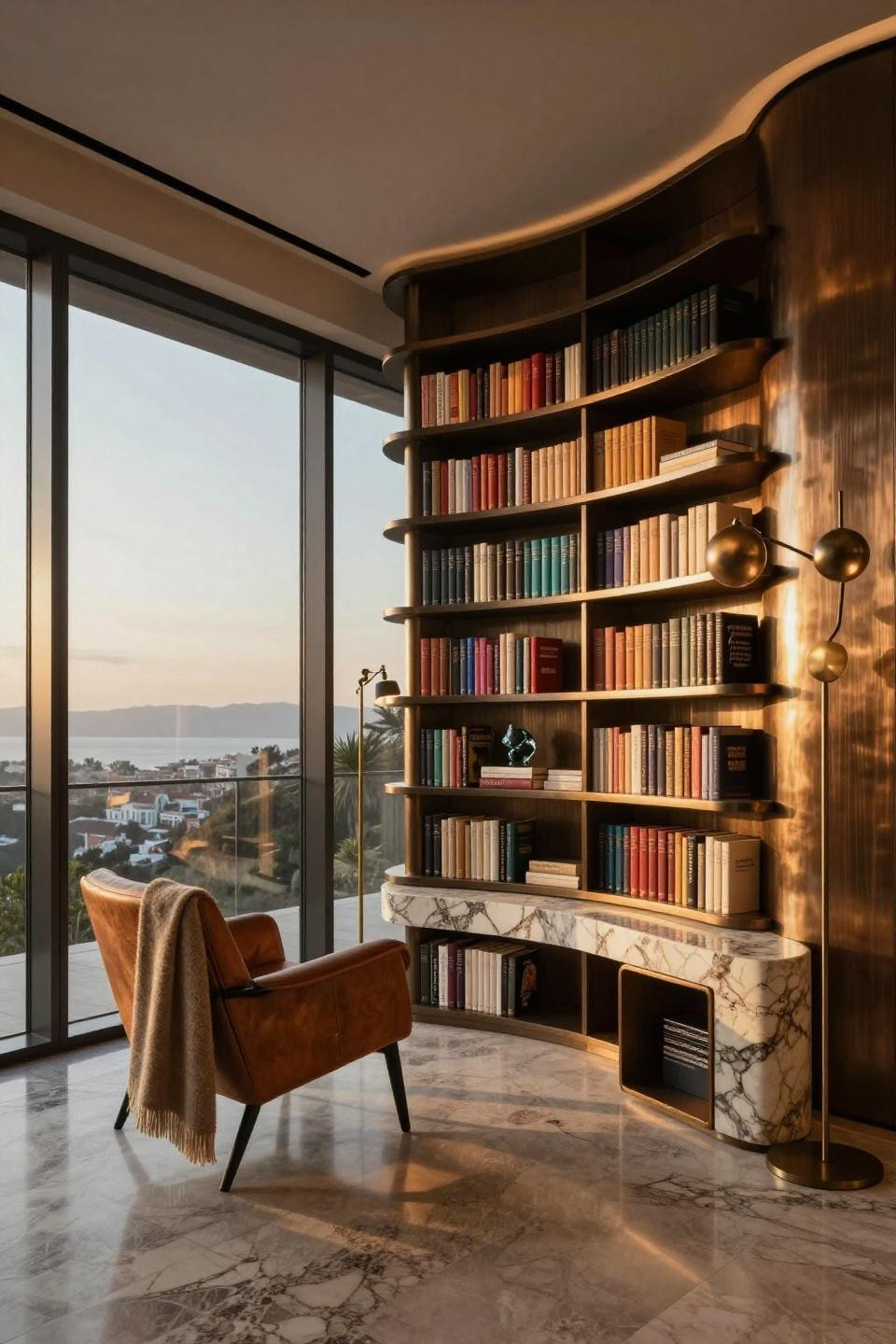 25+ Corner Bookshelf Designs That Transform Any Room Into a Personal ...