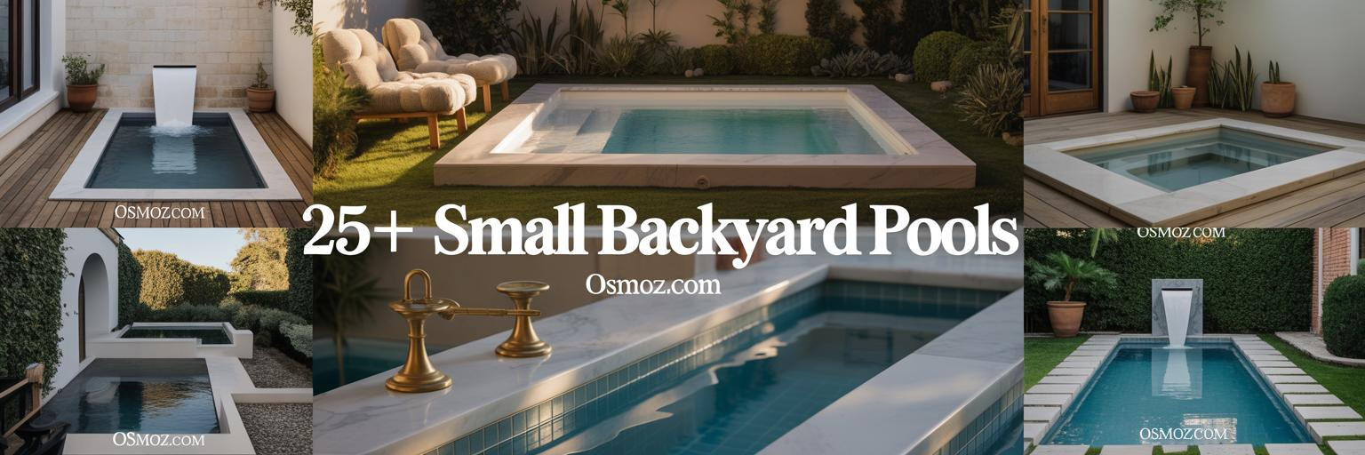 25+ Small Backyard Pools That Redefine Intimate Luxury