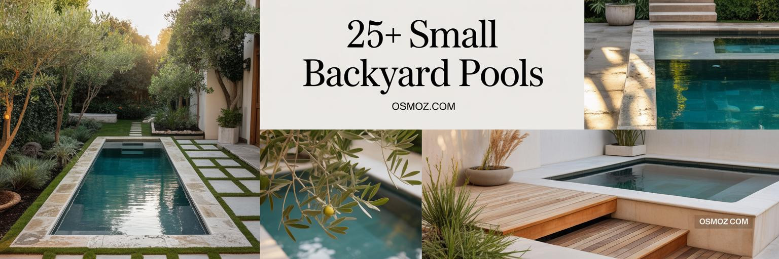 25+ Small Backyard Pools That Elevate Intimate Outdoor Spaces