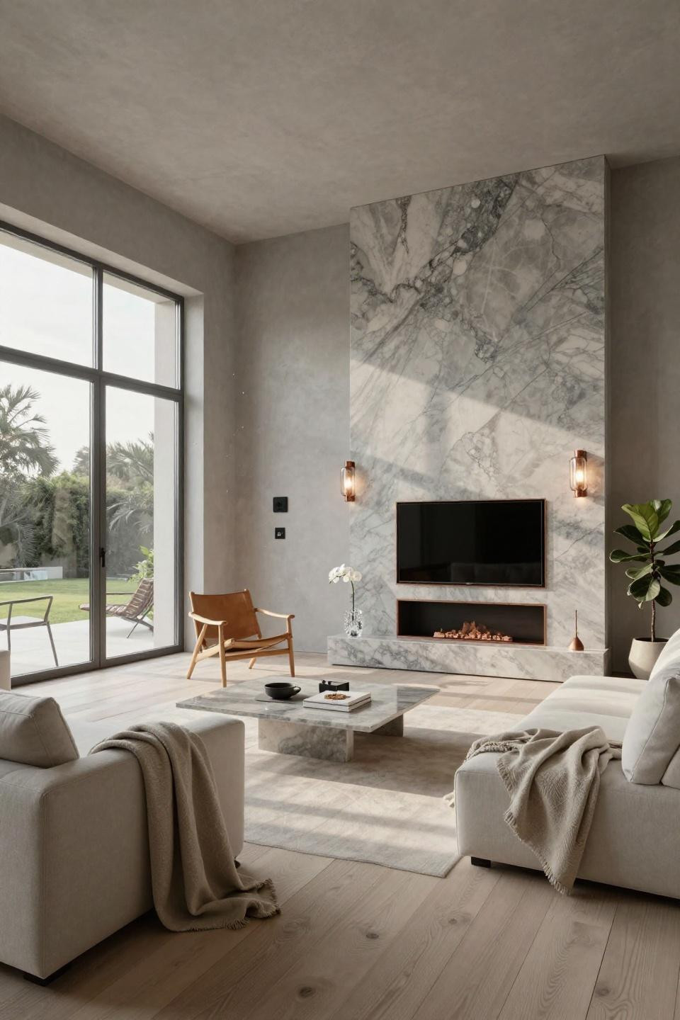 18+ Media Wall With Fireplace And Tv Designs That Anchor Modern Living ...