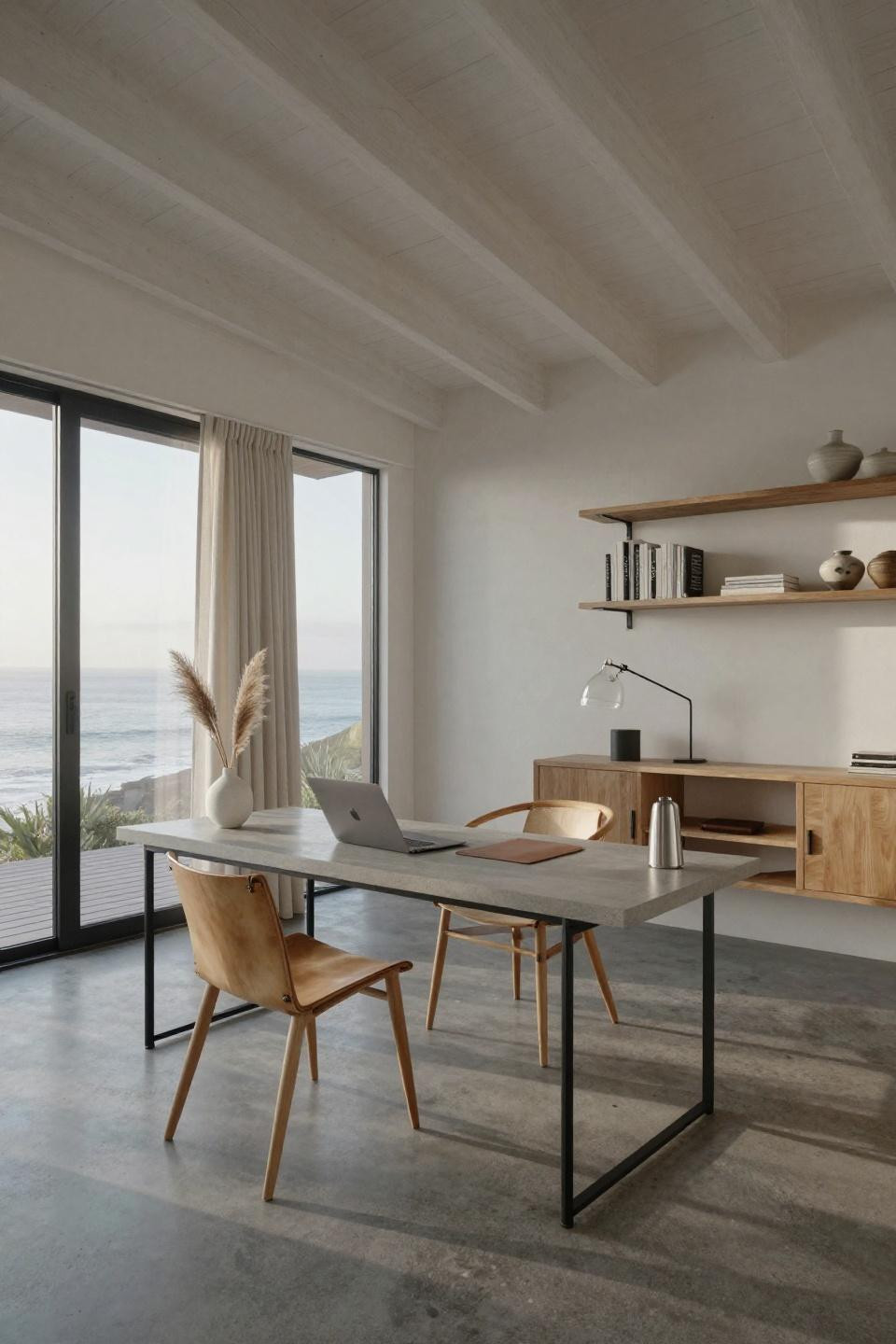 18+ Work From Home Set Up Minimalist Ideas for Serene Focus