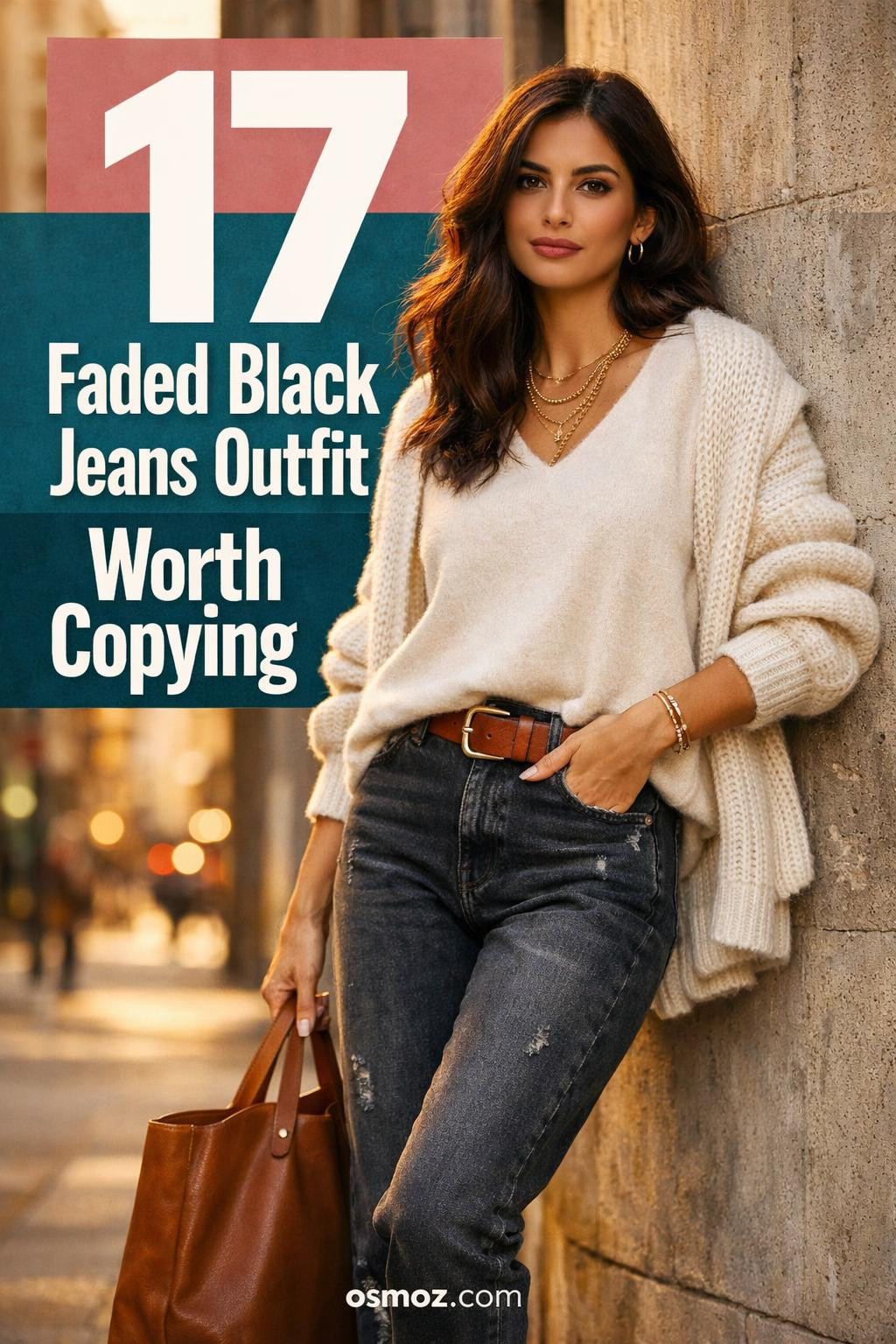 17+ Faded Black Jeans Outfits That Feel Effortlessly Chic