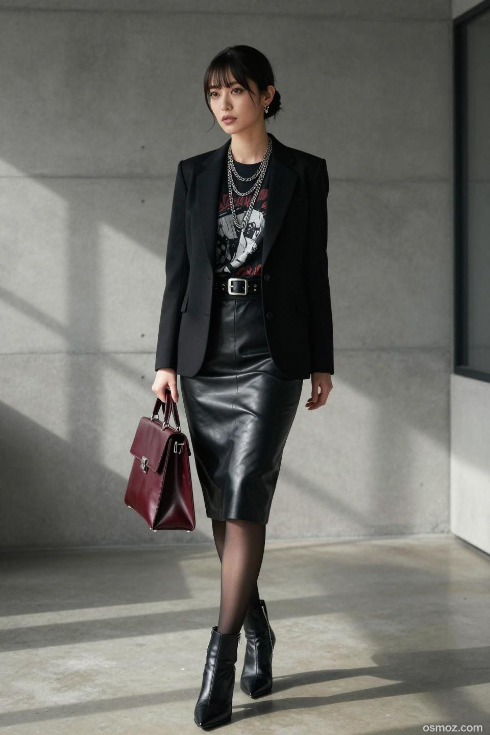 16+ Edgy Office Outfits That Balance Professional and Bold