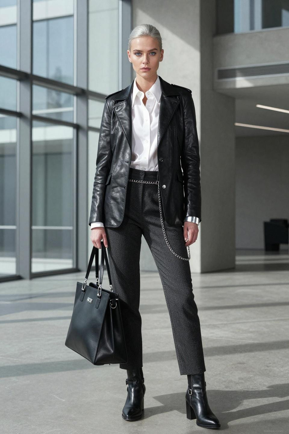 16+ Edgy Office Outfits That Balance Professional and Bold