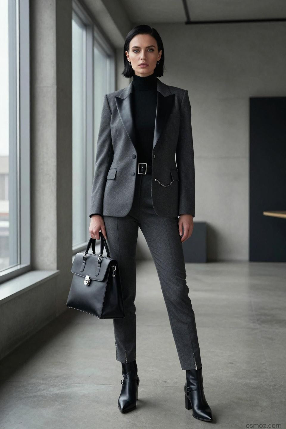 16+ Edgy Office Outfits That Balance Professional and Bold