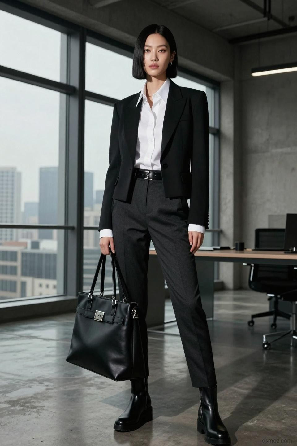 16+ Edgy Office Outfits That Balance Professional and Bold