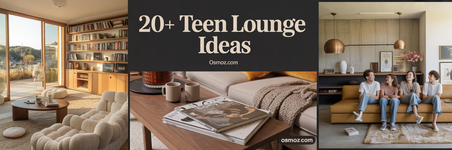 20+ Hangout Room Ideas Teen Lounge Ideas for Social Spaces