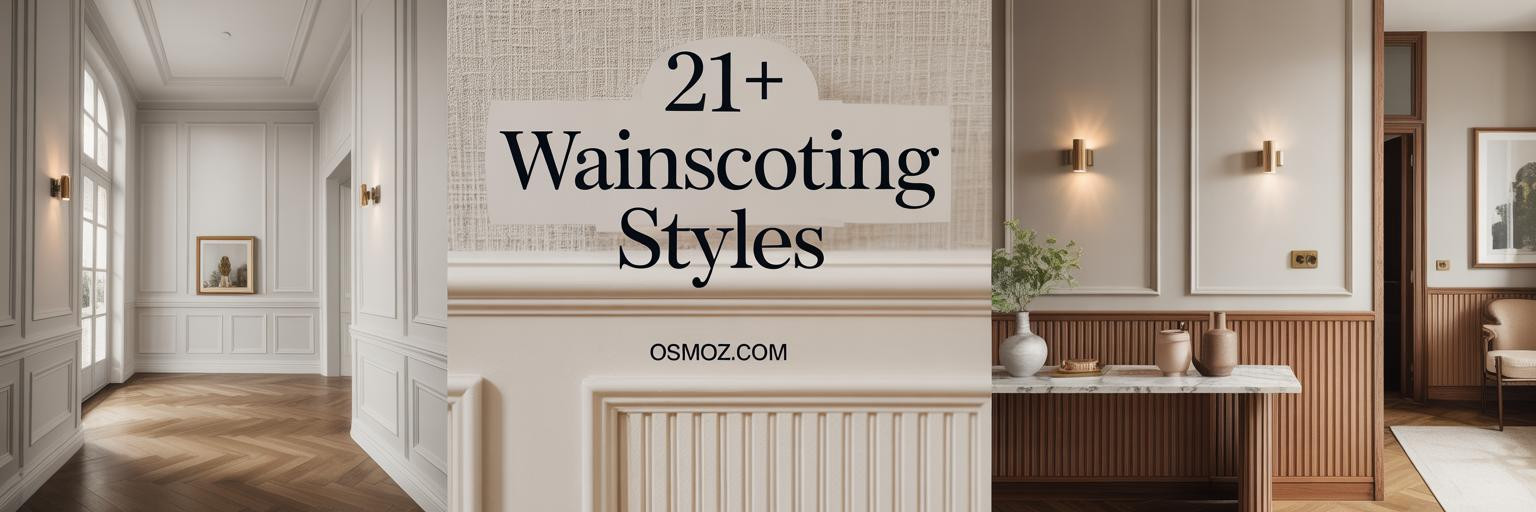 21+ Wainscoting Styles That Make Entryways Look Expensive