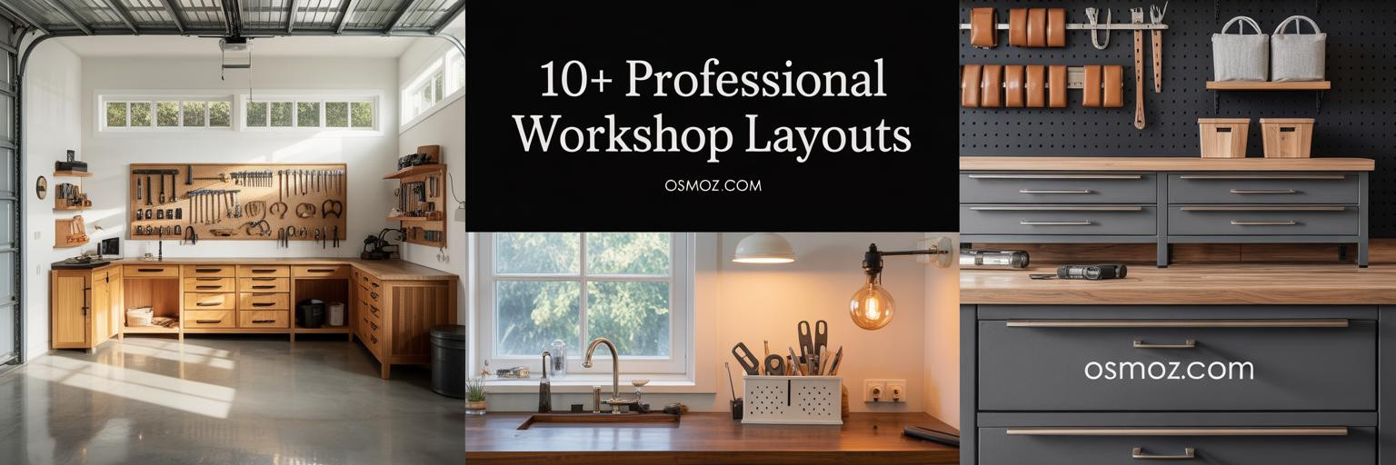 10+ Garage Workshop Layouts That Actually Look Professional