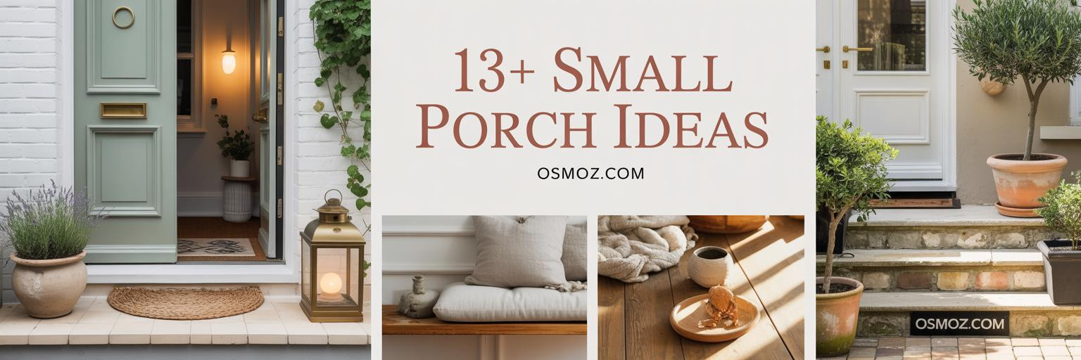 13+ Small Front Porch Ideas That Feel Cozy and Current