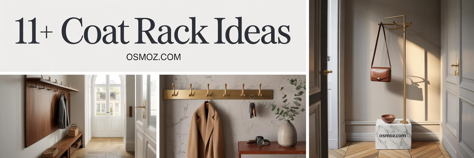 11+ Coat Rack Entryway Ideas That Actually Look Expensive