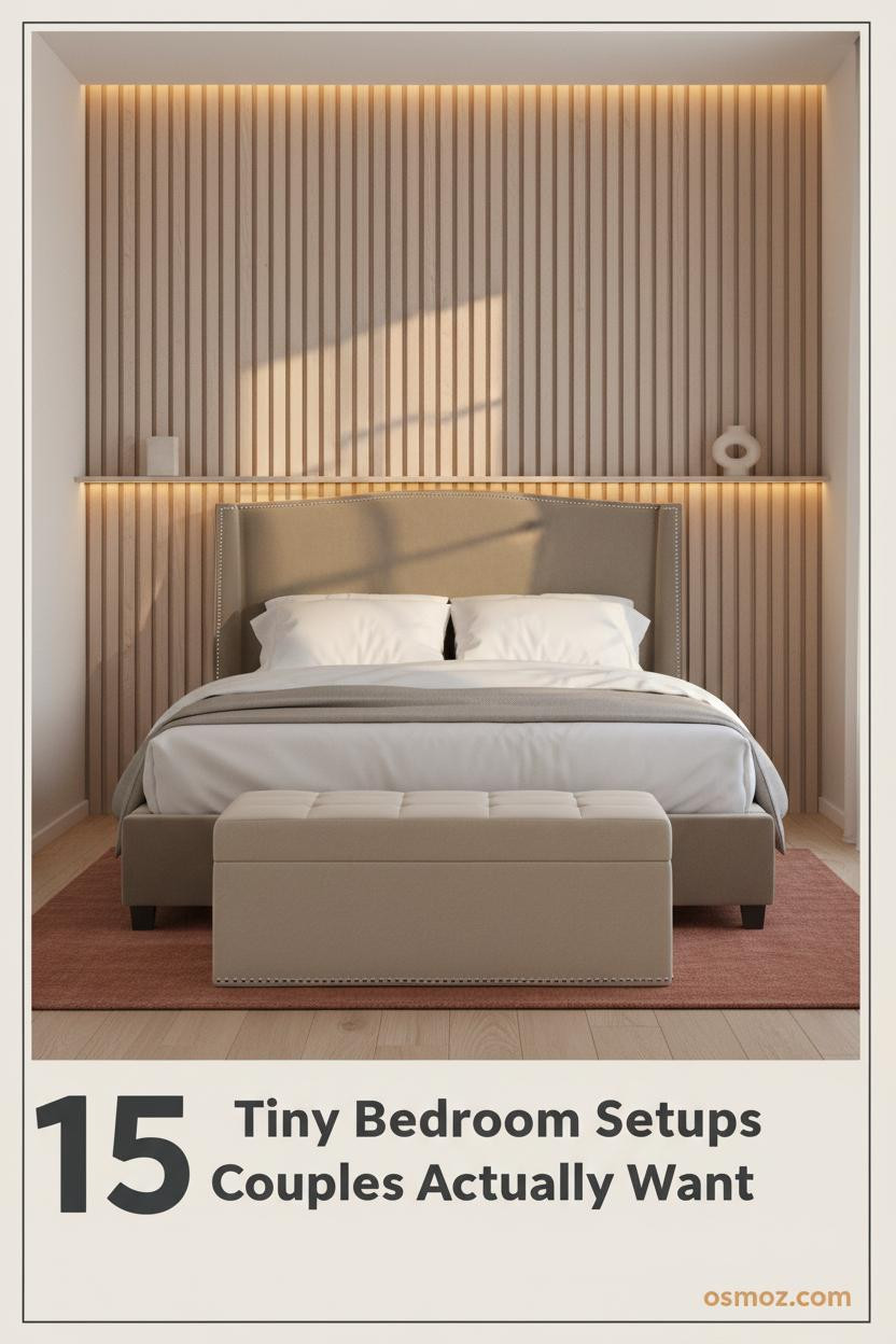 15+ Tiny Bedroom Ideas That Make Couples Actually Want to Stay In